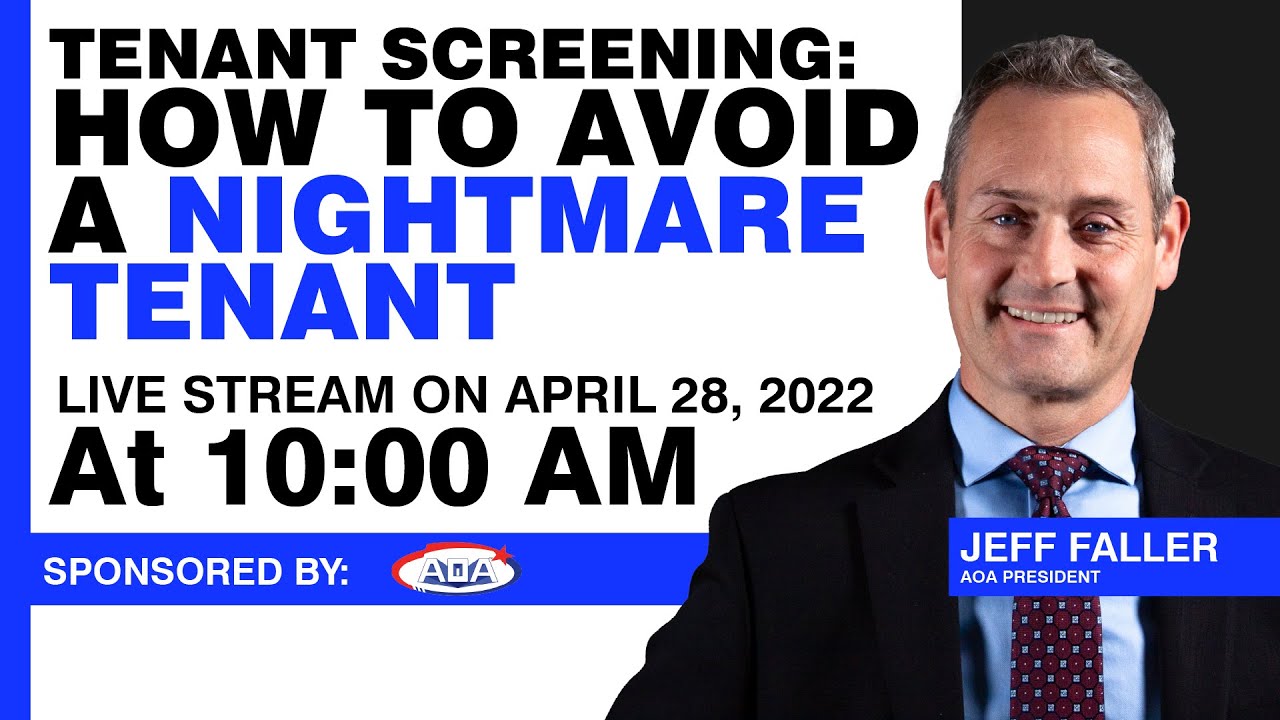 Tenant Screening: How to Avoid a Nightmare Tenant - YouTube