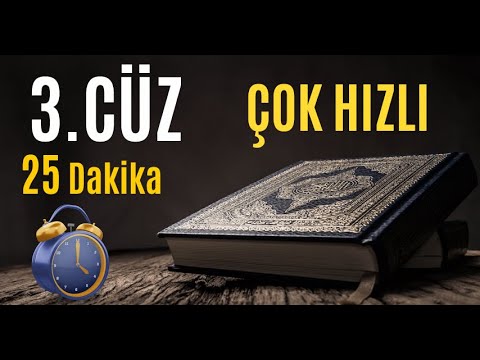 3 Cüz Hızlı Okuma Mukabele Hatim