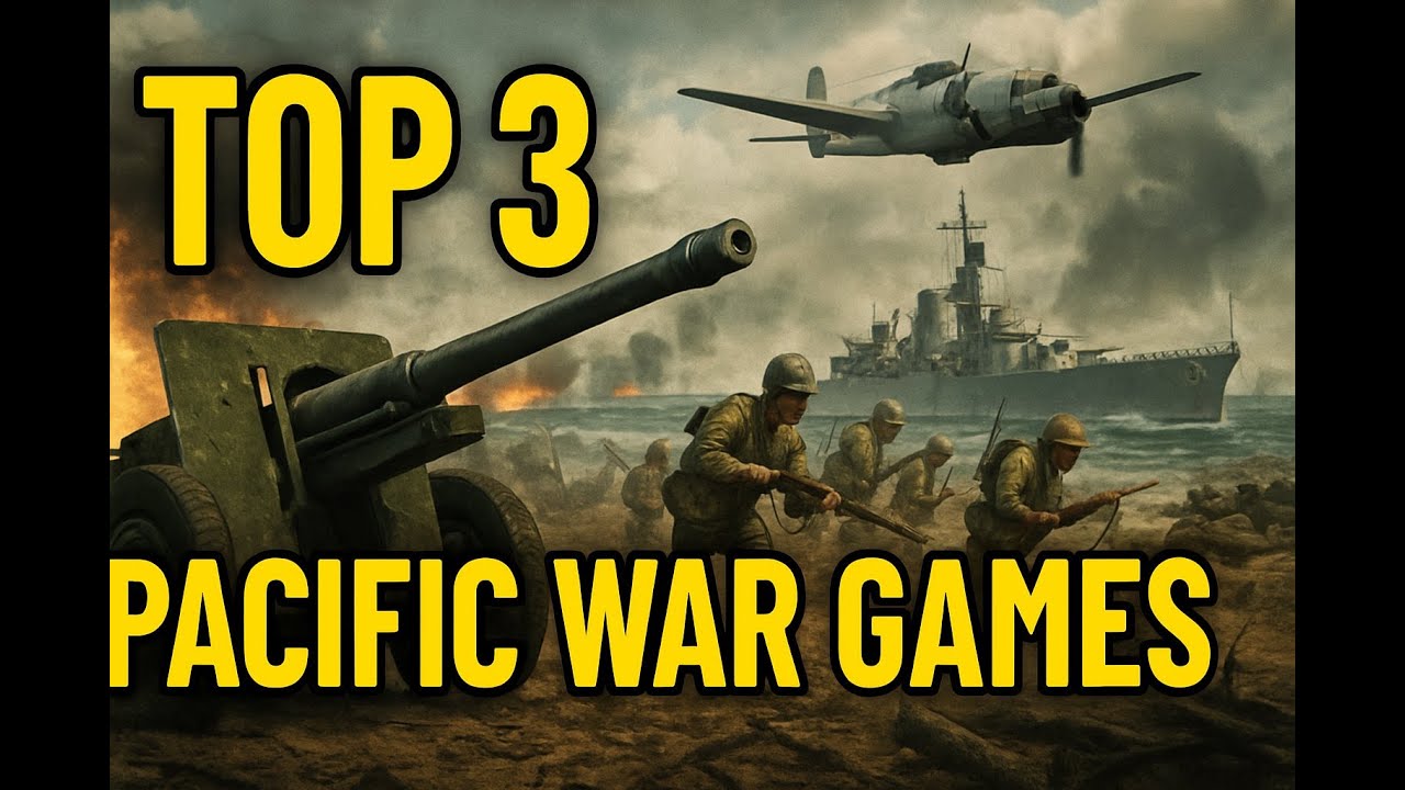 TOP 3 WW2 PACIFIC WAR STRATEGY GAMES - YouTube