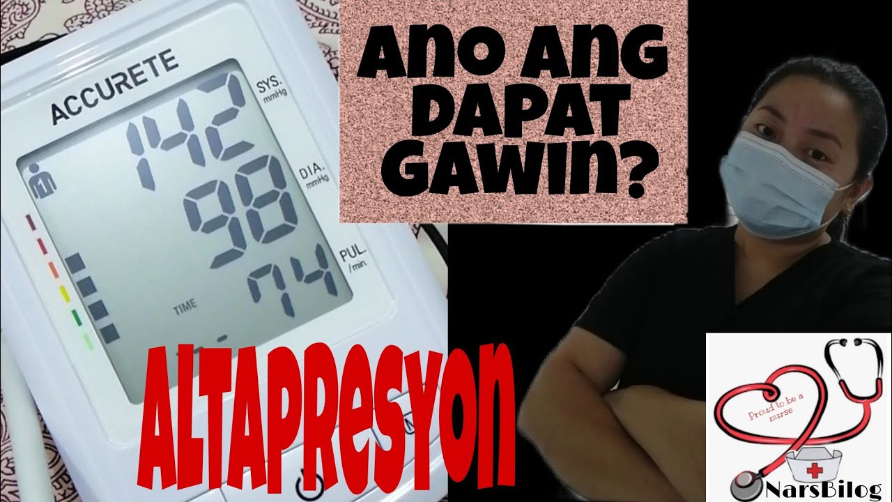 Altapresyon/hypertension/tagalog/ - YouTube