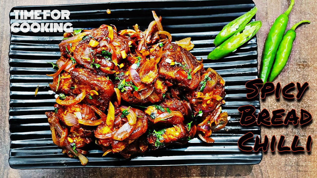 Bread Chilli recipe |Easy Snacks |Chilli Bread{TAMIL} - YouTube