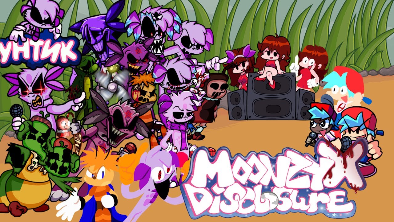 Friday Night Funkin` Moonzy X Disclosure DEMO - Full Walkthrough - YouTube