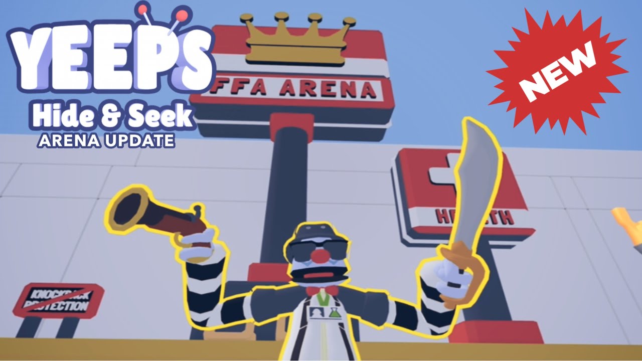 [YEEPS HIDE & SEEK]ARENA UPDATE - YouTube