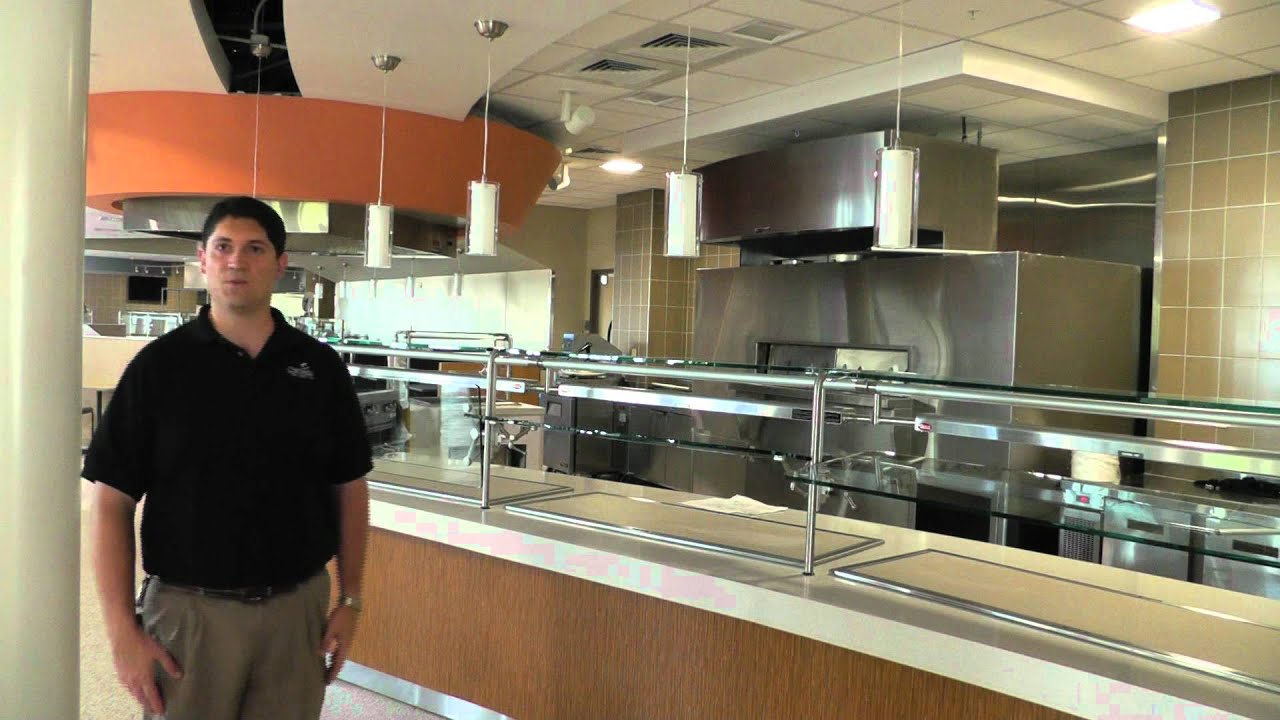 Video Tour: new dining hall set for grand opening this fall semester ...