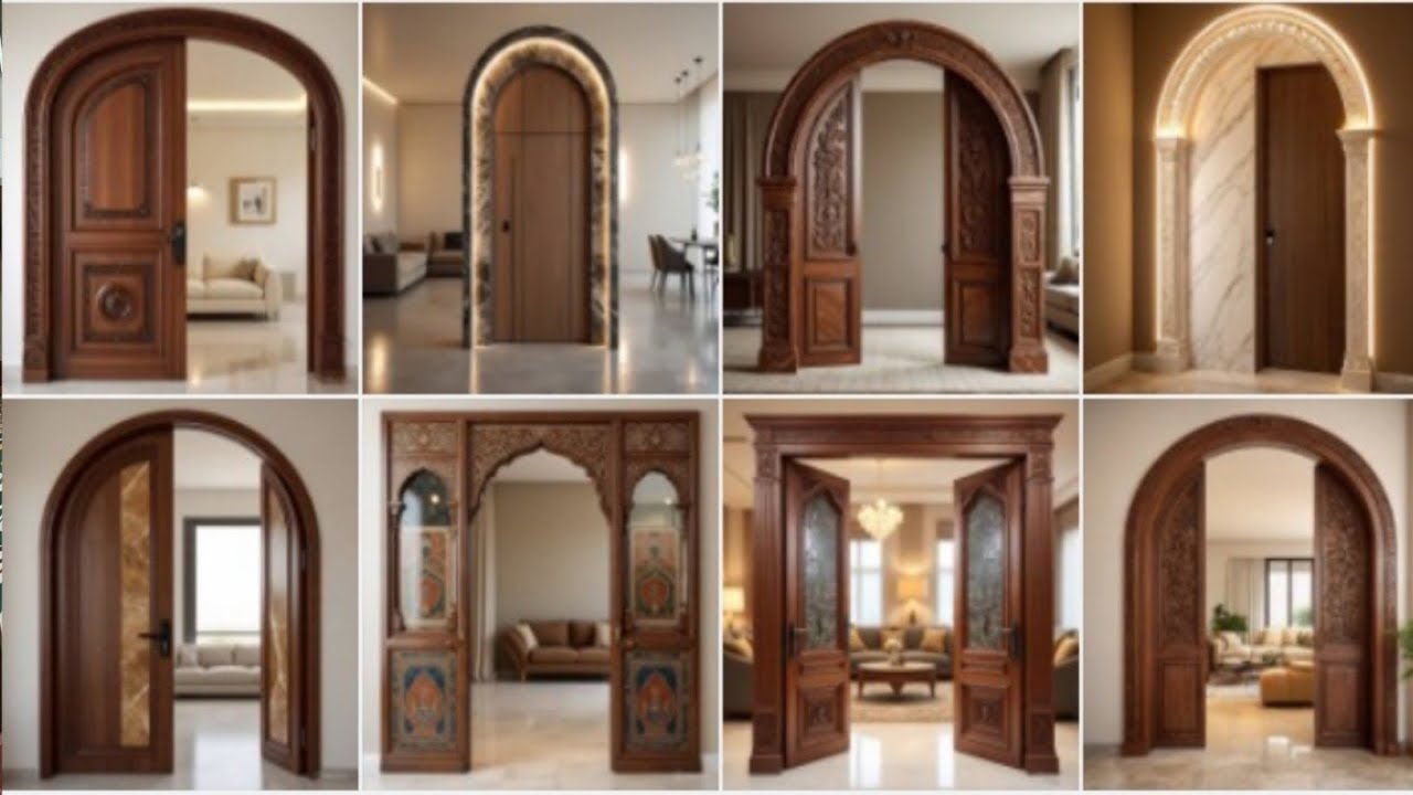 Amazing Partition Door Frame Design Ideas - YouTube