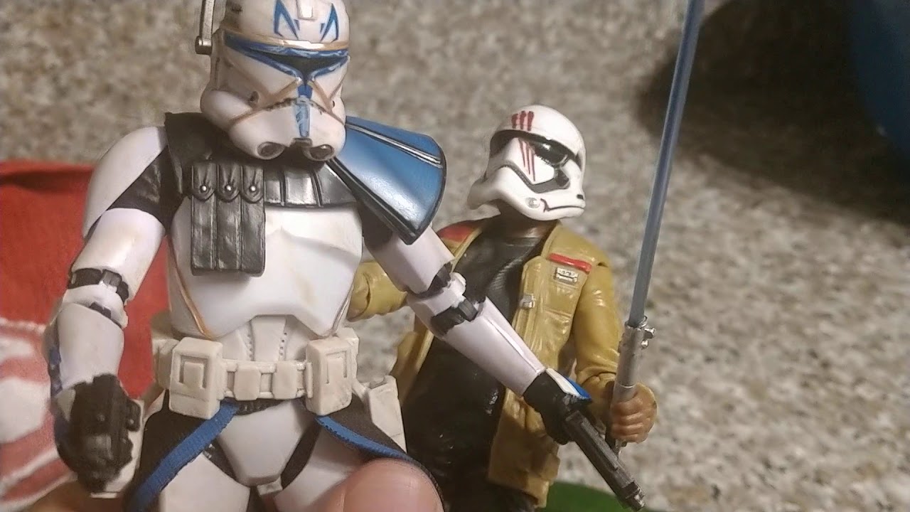 Finn(fn-2187) meets Rex (CT-7567) - YouTube
