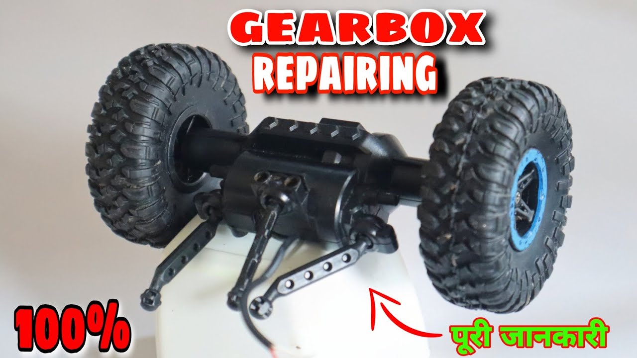 RC Rock crawler gearbox ripayring l how to repair Rock crawler back ...