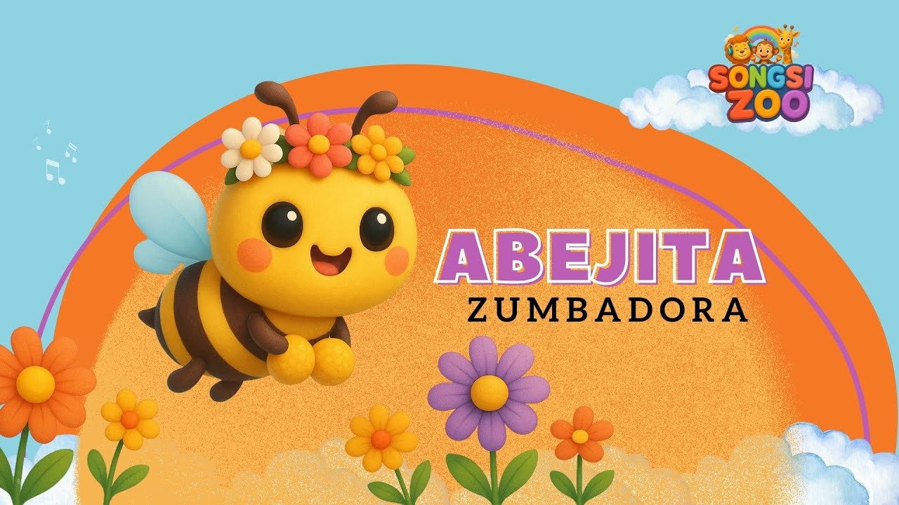 La mejor cancion infantil sobre las Abejas |Abejita Zumbadora - YouTube
