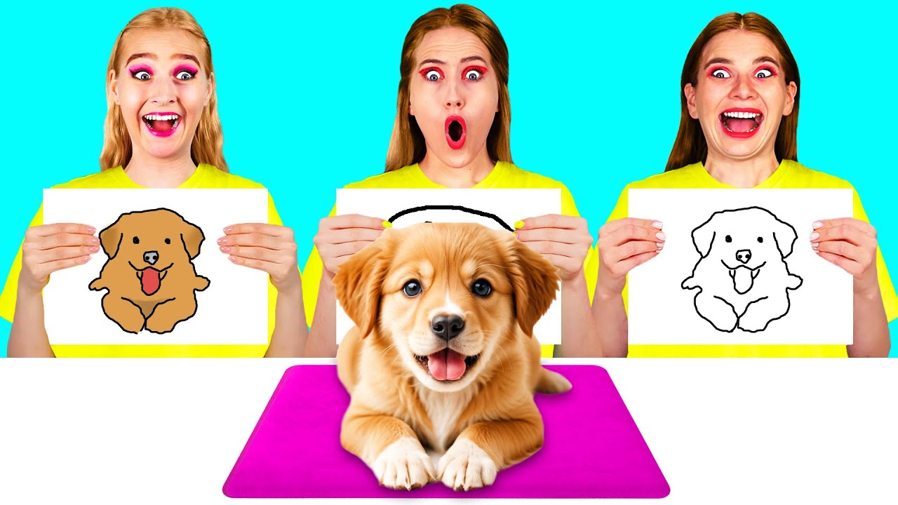 Kim Daha İyi Ödül Çizer Meydan Almak | Çizim Hack'leri DoDo Challenge ...