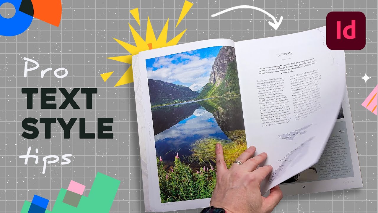 How to use text styles in Adobe InDesign like a pro #yesimadesigner ...