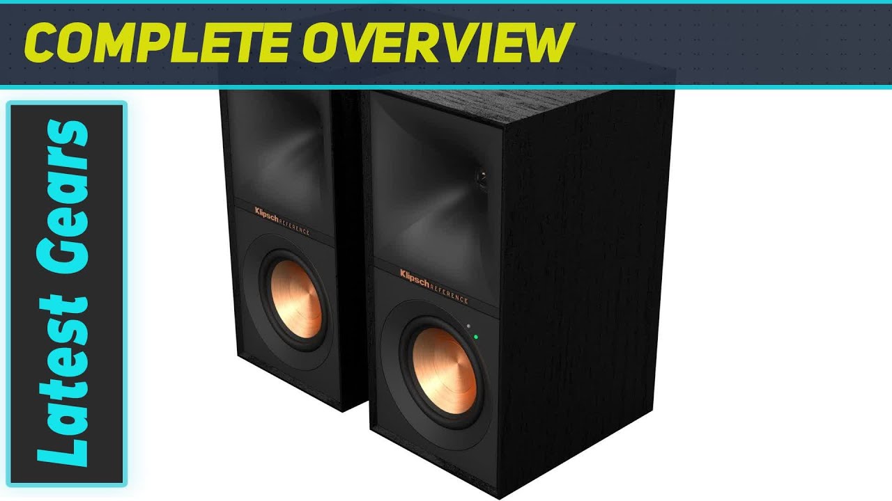 Klipsch Reference R-40PM Powered Bookshelf Speakers - In-Depth Review ...