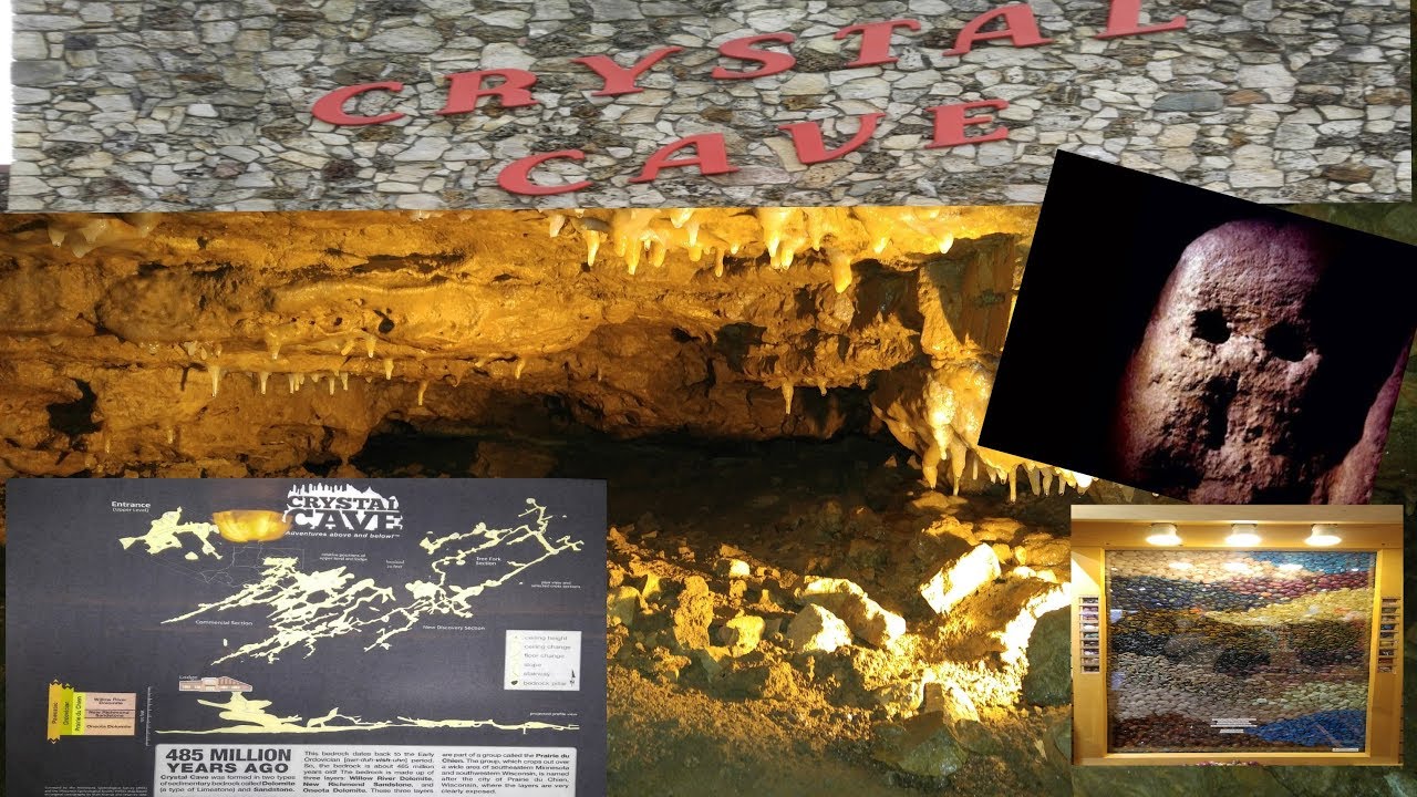 Crystal Cave - Wisconsin, USA - YouTube