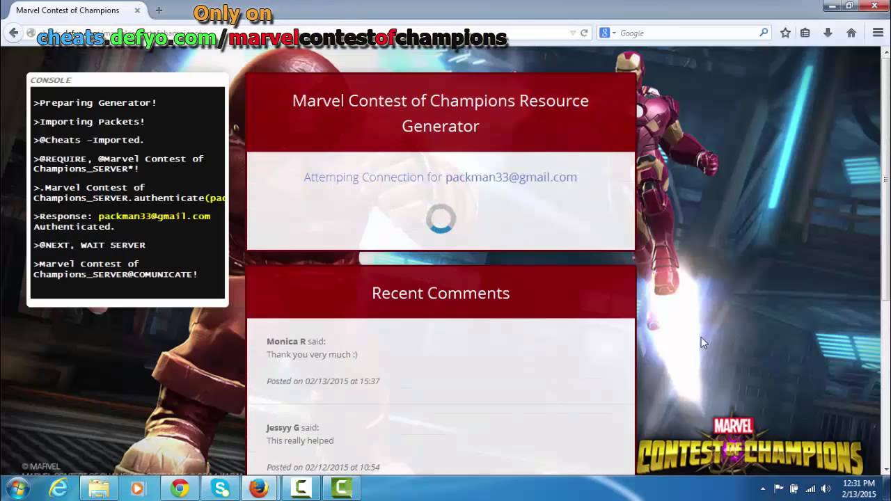 Marvel Contest Of Champions Hack and Cheats -Working - YouTube