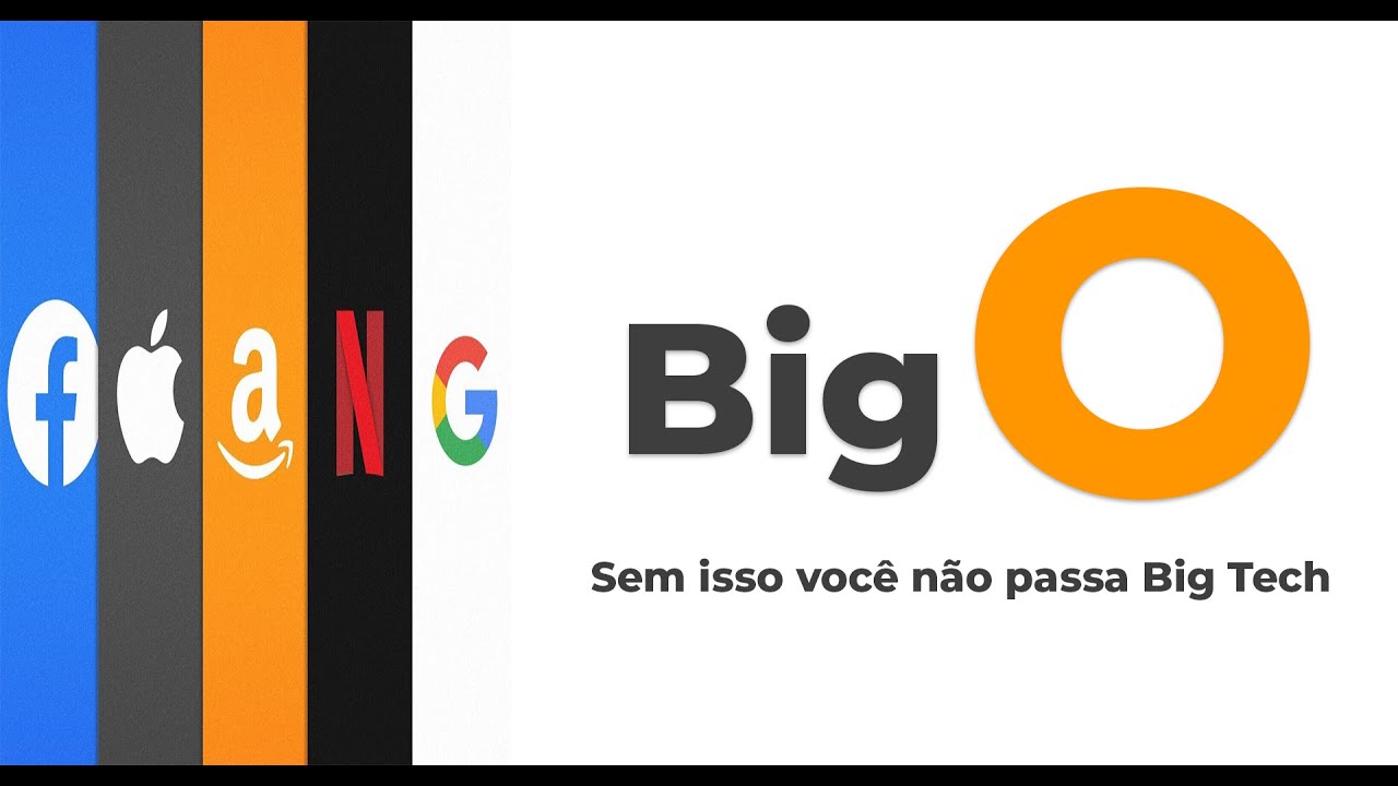 Desvendando o Big O: A chave para o sucesso em BigTech - YouTube