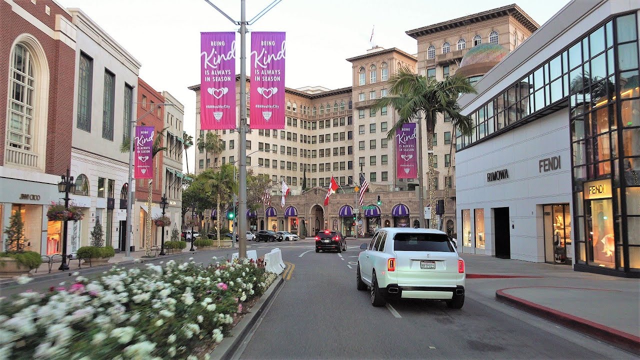 Los Angeles 4K - Sunset Drive - USA - YouTube