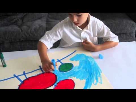 Playcolor Kids Poster Paint Sticks - Waterbased Solid Poster Paint