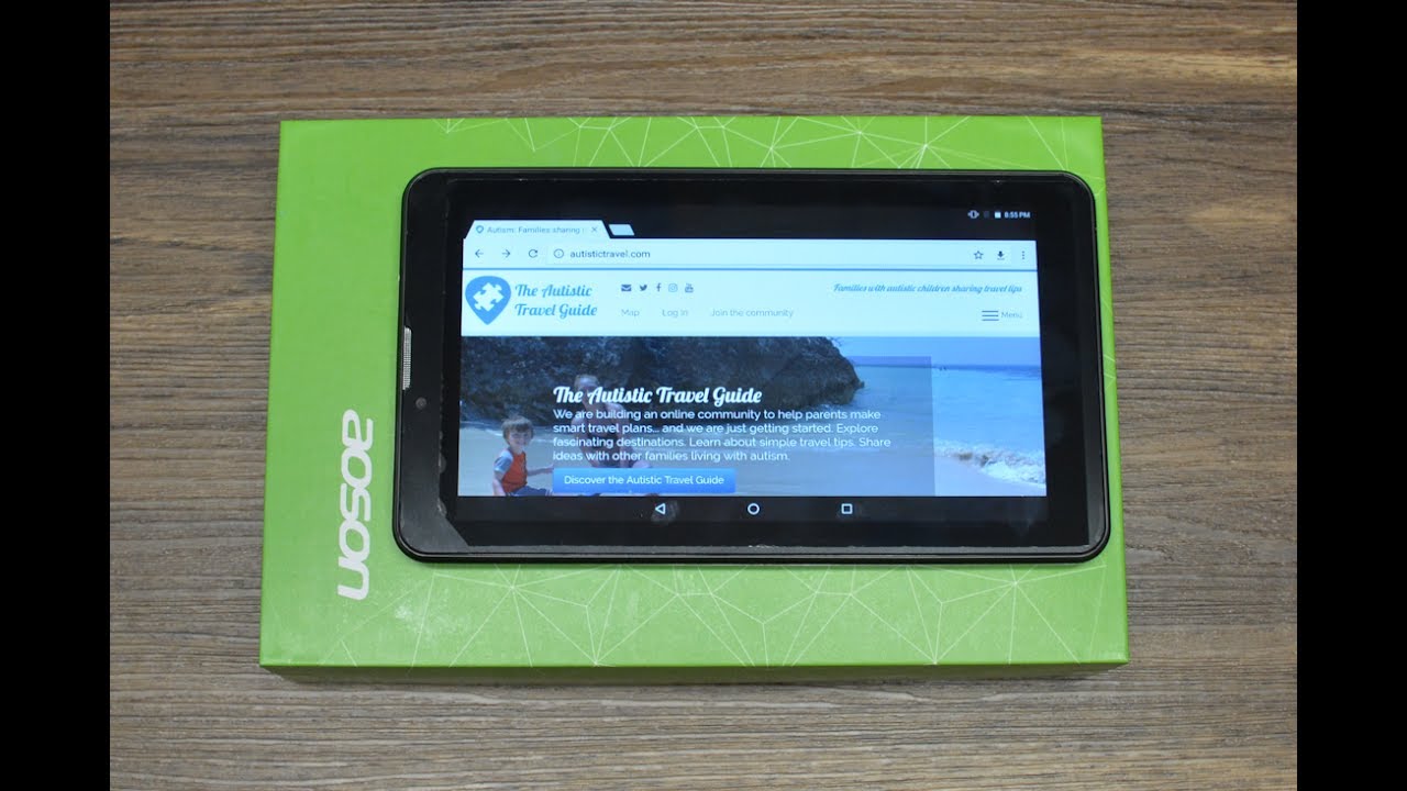 Unboxing the Aoson S7 Pro phablet - YouTube