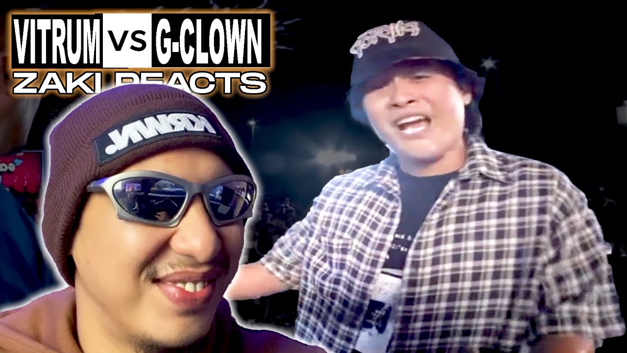 𝐙𝐚𝐤𝐢 𝐑𝐞𝐚𝐜𝐭𝐬 - Vitrum vs G-Clown | Kaya ba ni Vitrum si GL sa Finals ...