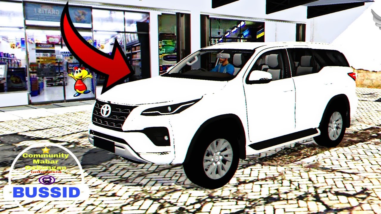 New modified fortuner car mod for busssid - YouTube