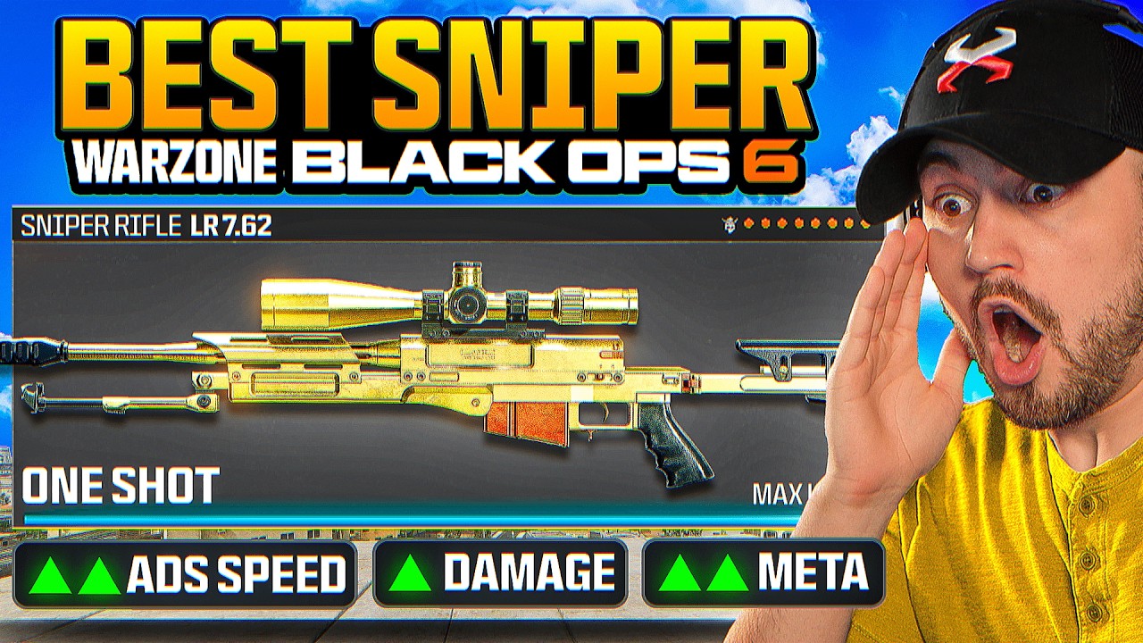 LR 7.62 is the #1 BEST SNIPER META in BO6 WARZONE! (Best One Shot LR 7. ...