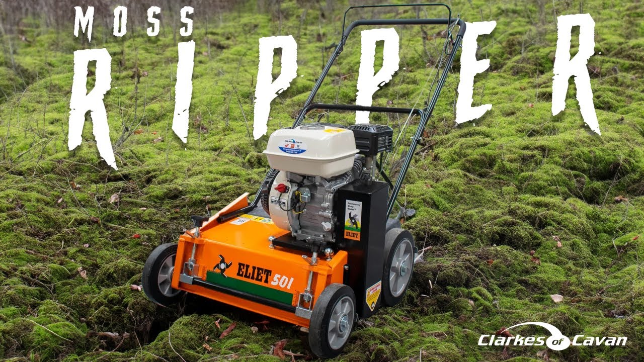 The Moss Ripper - Eliet E501 Scarifier - YouTube