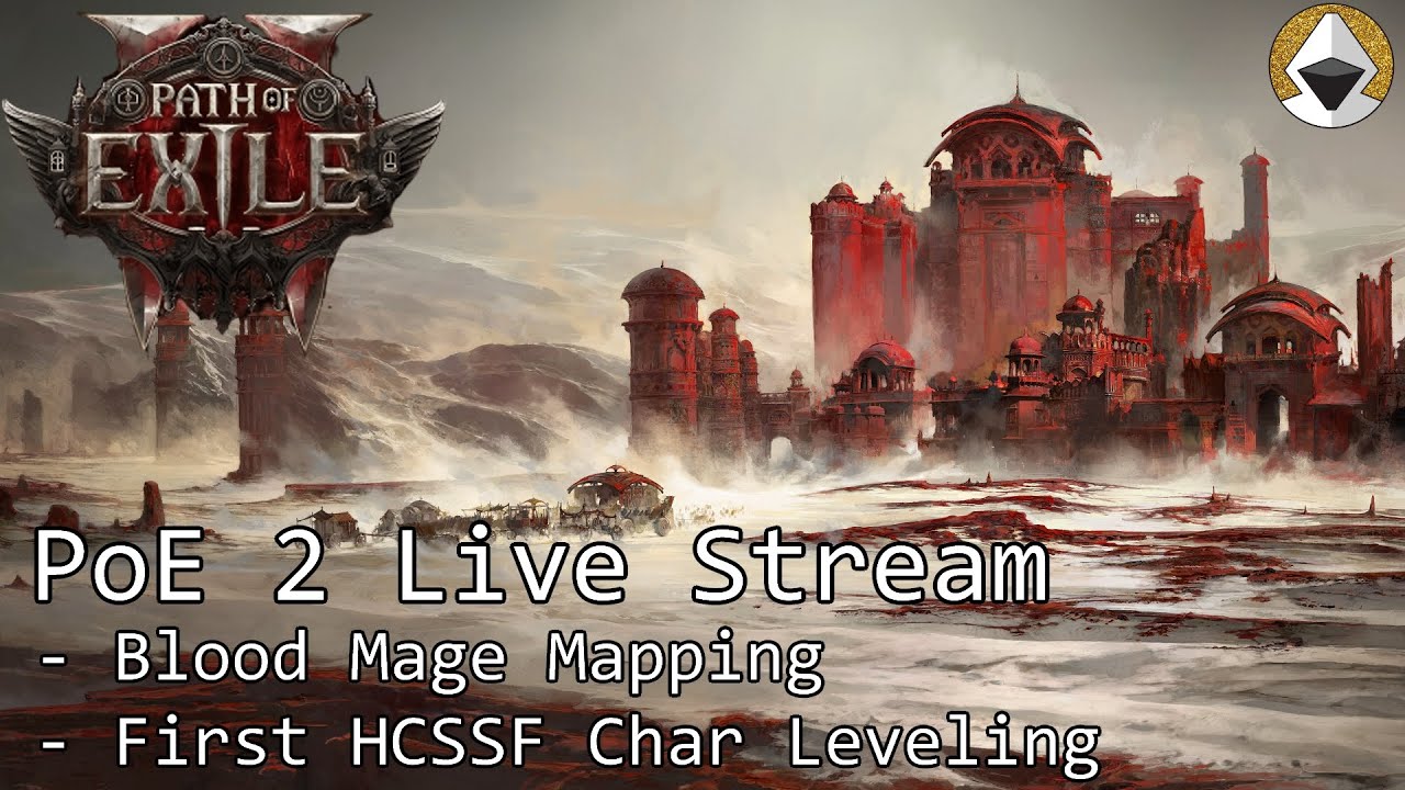 Blood Mage Maps & First Time HCSSF Leveling Today - Path Of Exile 2 ...
