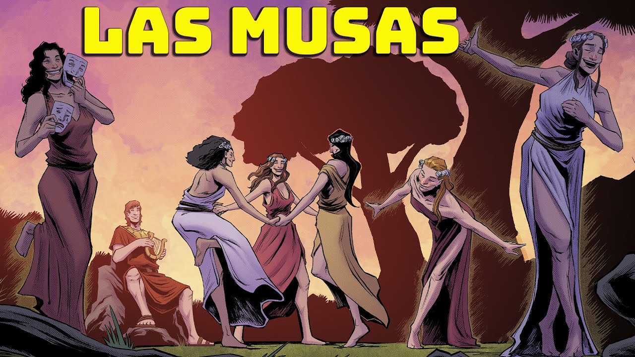 Las Musas Inspiradoras de la Mitología Griega - YouTube