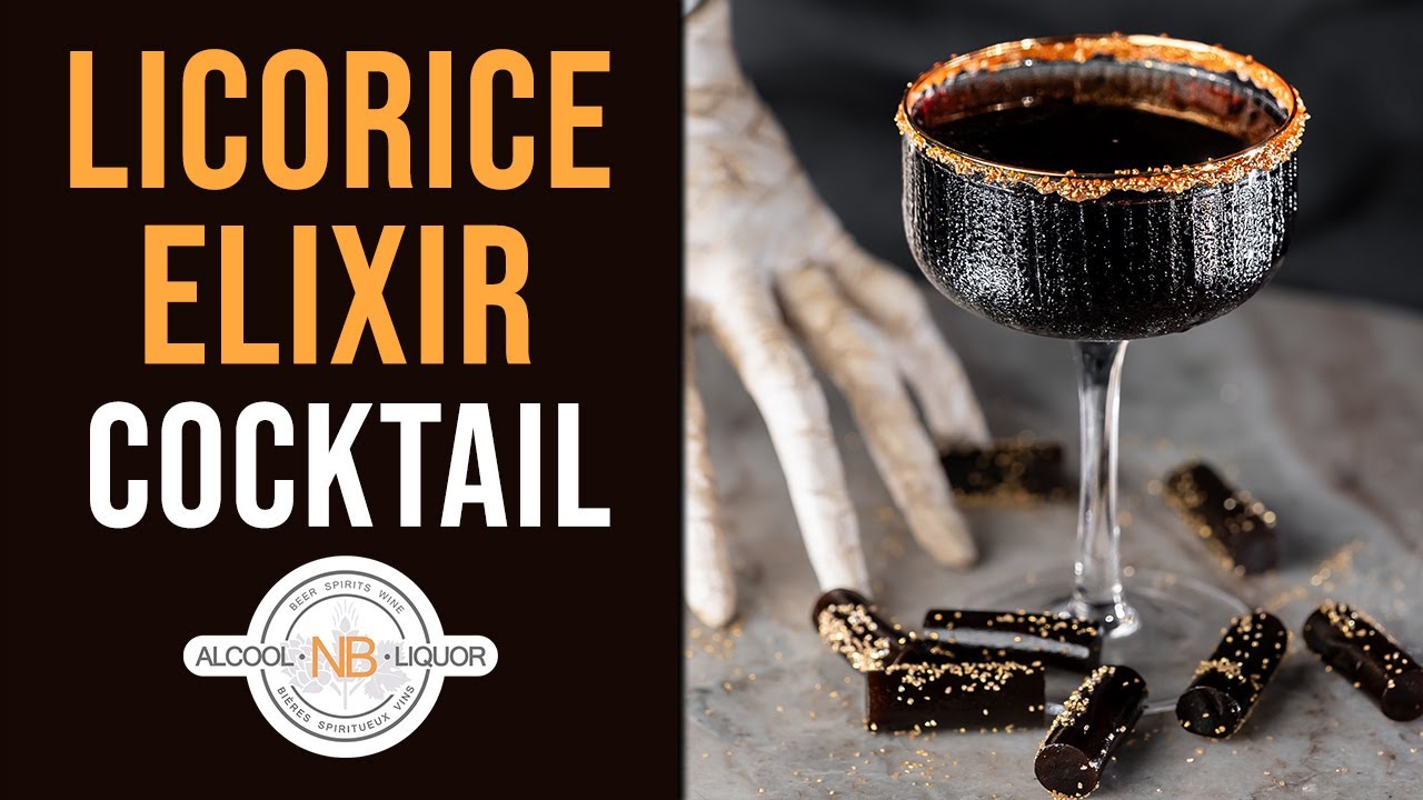 Licorice Elixir Cocktail - YouTube