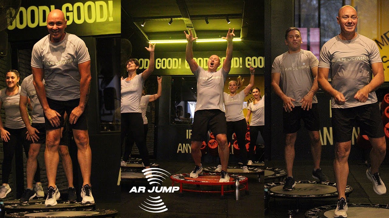 AR JUMP anticipo clase 9, jump, jumping, minitramp, rebound, cardio ...