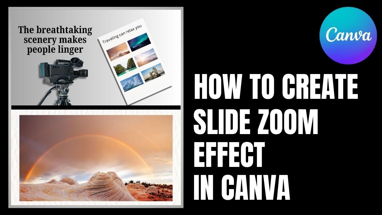 Mastering the Slide Zoom Effect in Canva | Step-by-Step Tutorial - YouTube