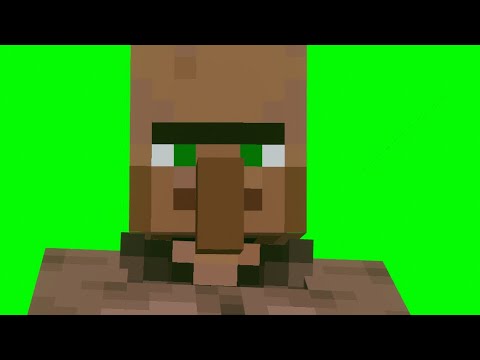 Crazy villager screams in fear - YouTube