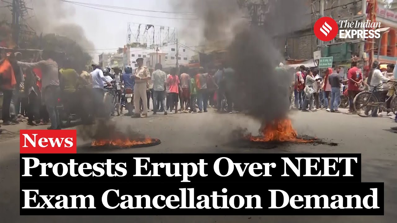 NEET Protest In Bihar: Bihar Students Protest Over NEET Exam Demands ...