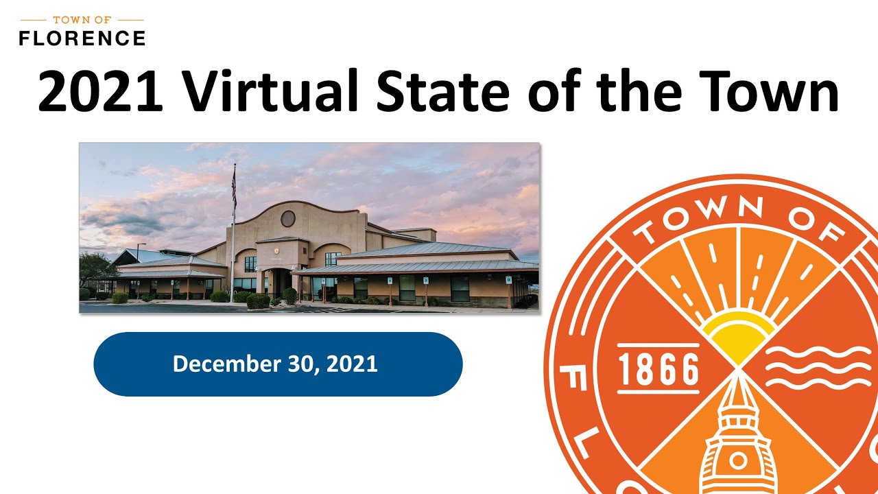 Florence State of the Town 2021 - YouTube