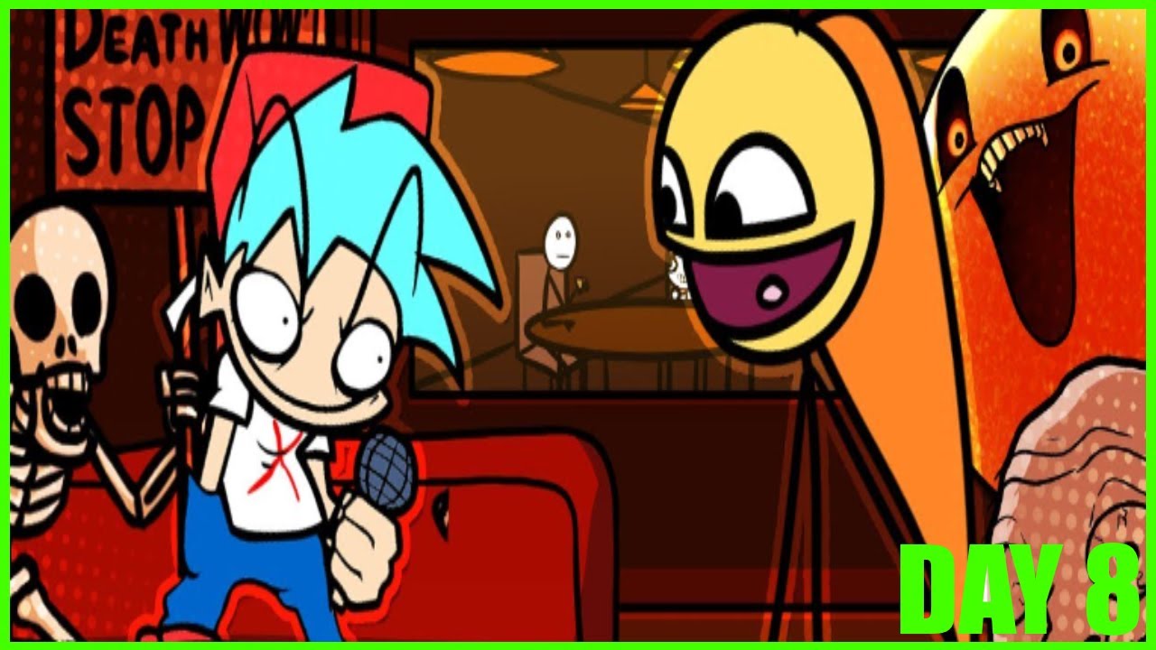 DAY 8 OF FUNKATHON (POKE PERDITION, CRUNCHIN V3 & MORE) (FNF MARATHON ...