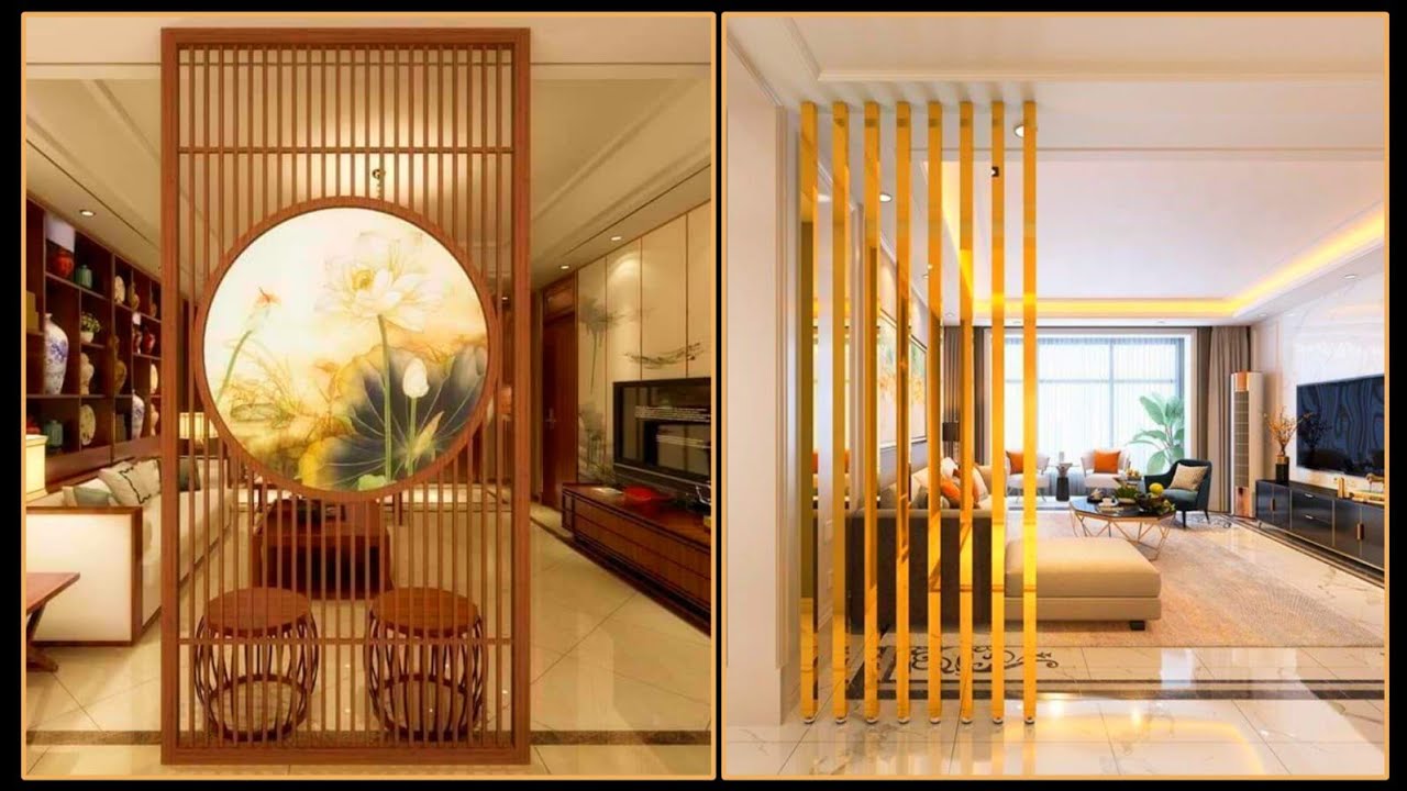 100 Modern Living Room Divider Ideas 2023 | Partition Wall Design ...