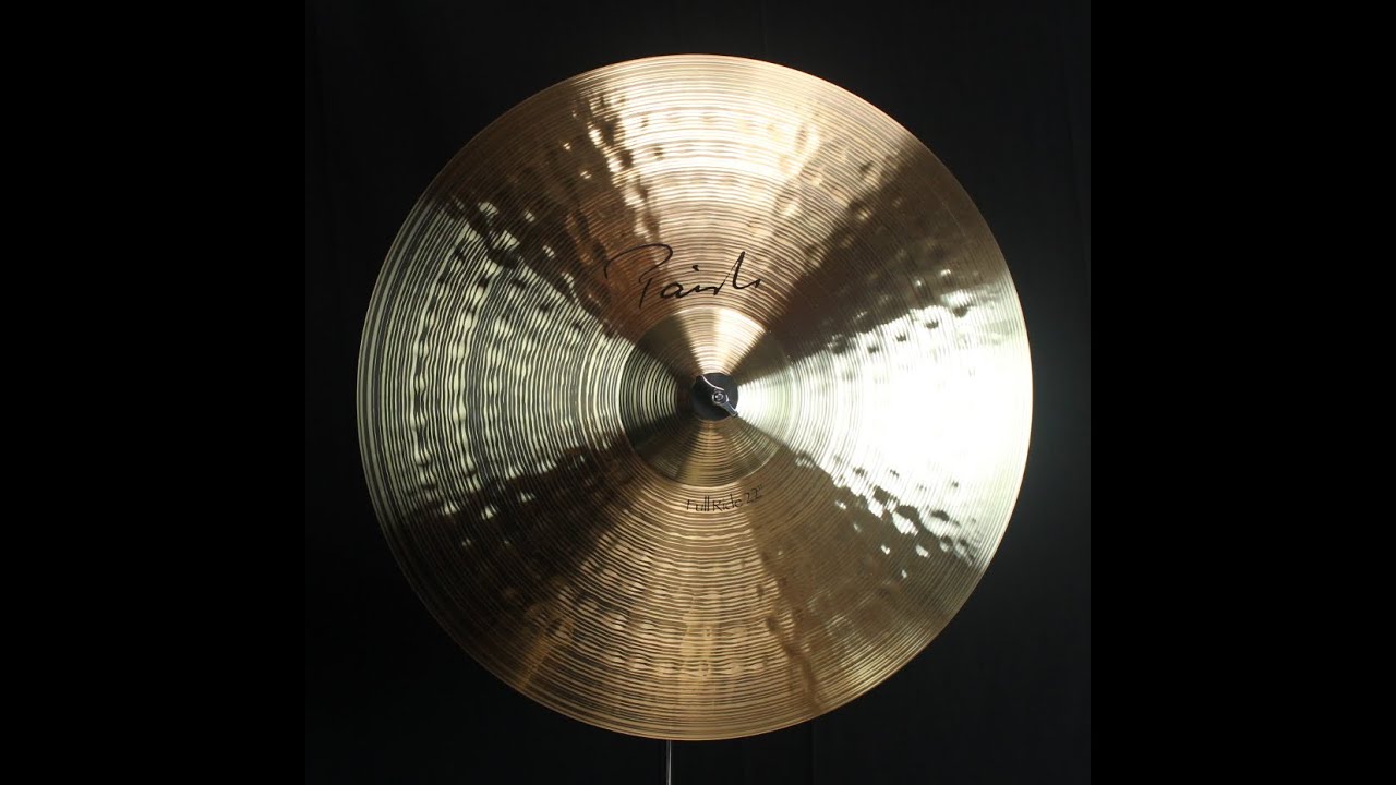 Paiste 22" Signature Full Ride - 3154g - YouTube