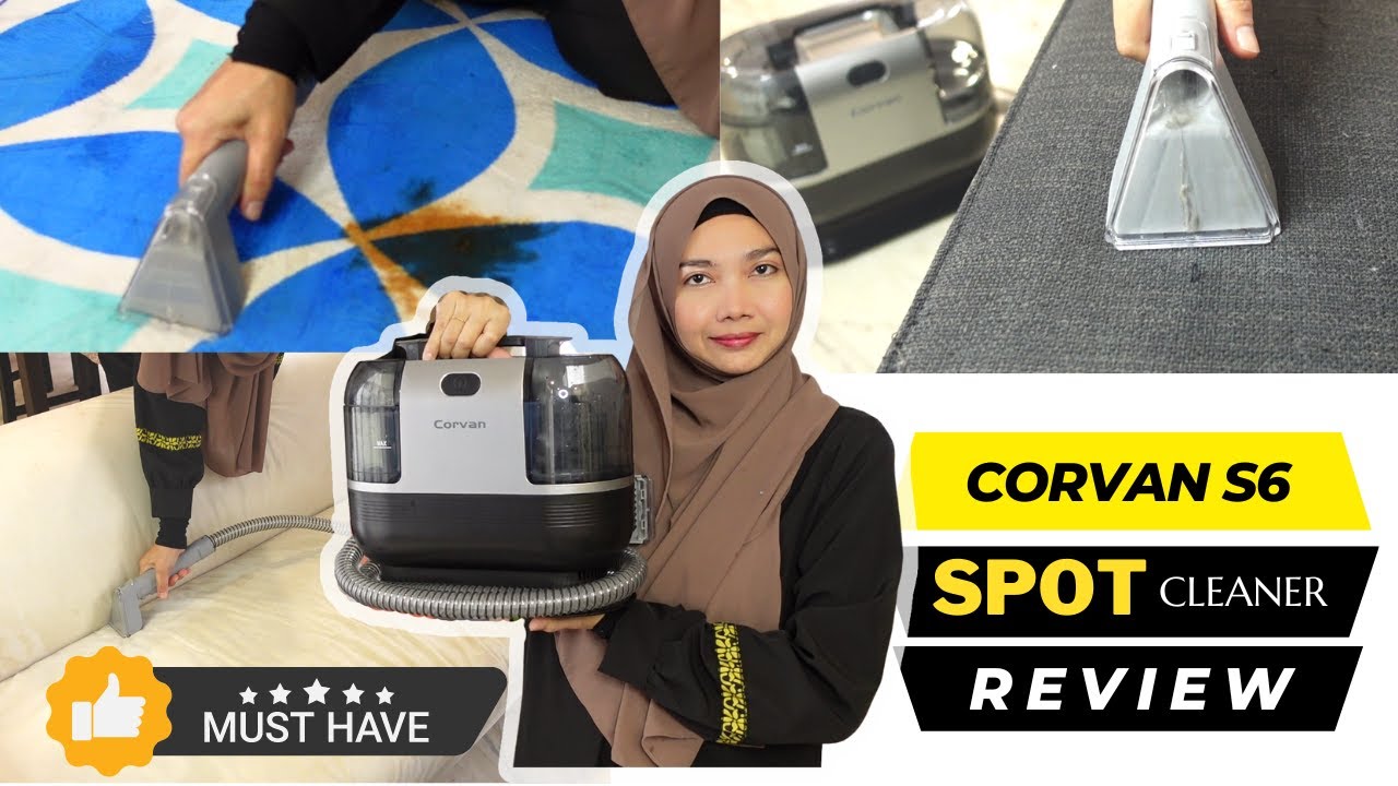 Corvan Spot Cleaner S6 | Unboxing | Review | Demo - YouTube