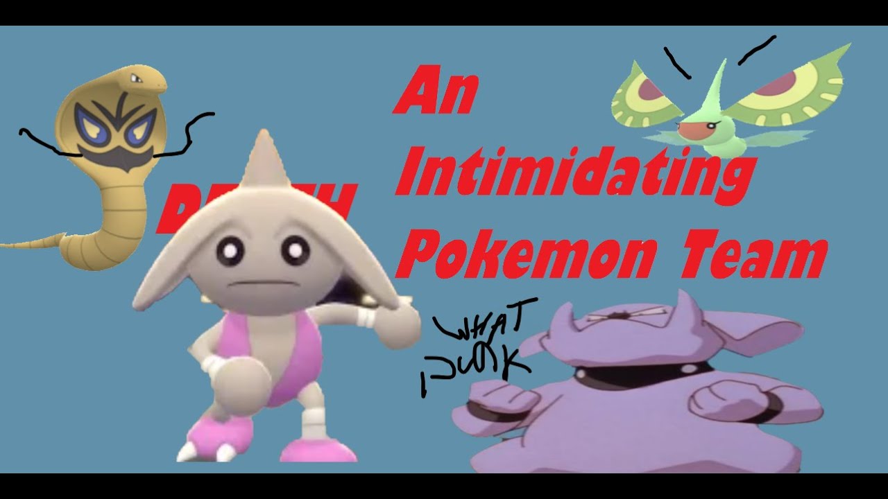 An Intimidating Pokémon Team - YouTube