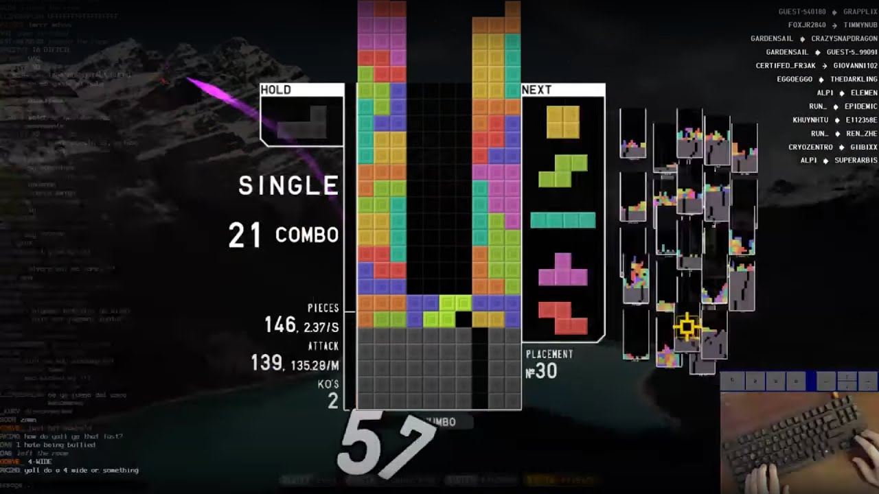 57 ATTACK MID GAME CENTER FOUR WIDE - YouTube