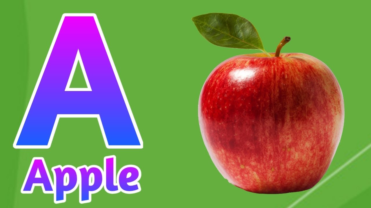 ABC Alphabet Song | A for apple Phonics Song | ABCD Alphabet Rhymes for ...