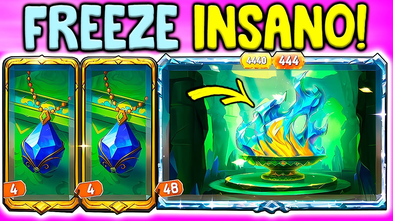 MINHA BUILD DE FREEZE MAIS ROUBADA ATÉ AGORA! NOVO ITEM INSANO! The ...