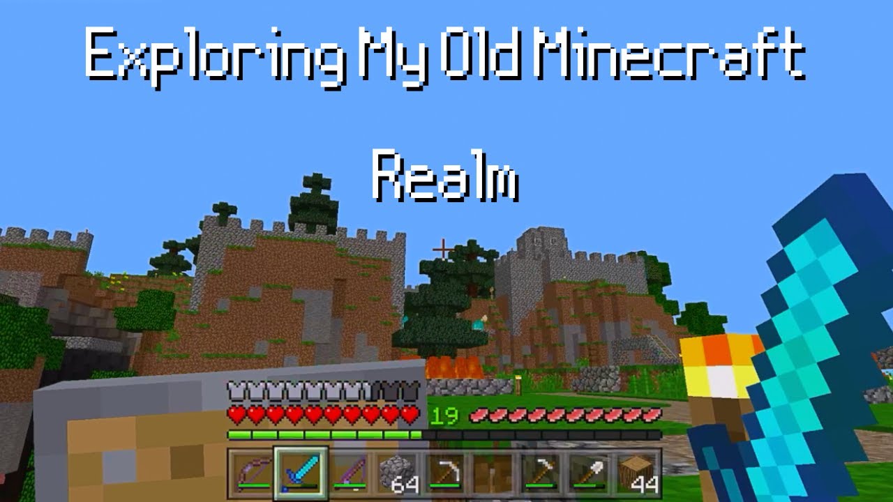 Exploring My Old Minecraft Realm - YouTube