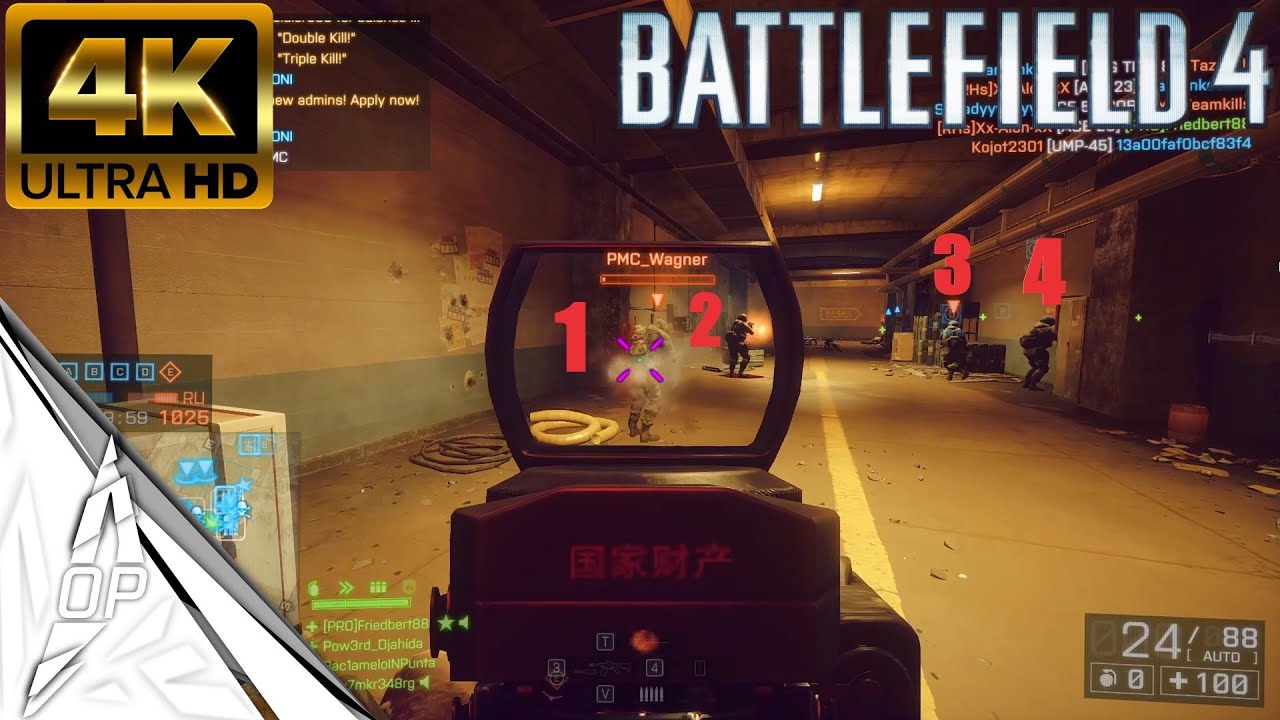 BF4 NO META WEAPONS EP.7 [AUG-A3] _ BATTLEFIELD 4 PC GAMEPLAY [4K 60FPS] #4k #bf4 #locker #60fps ...