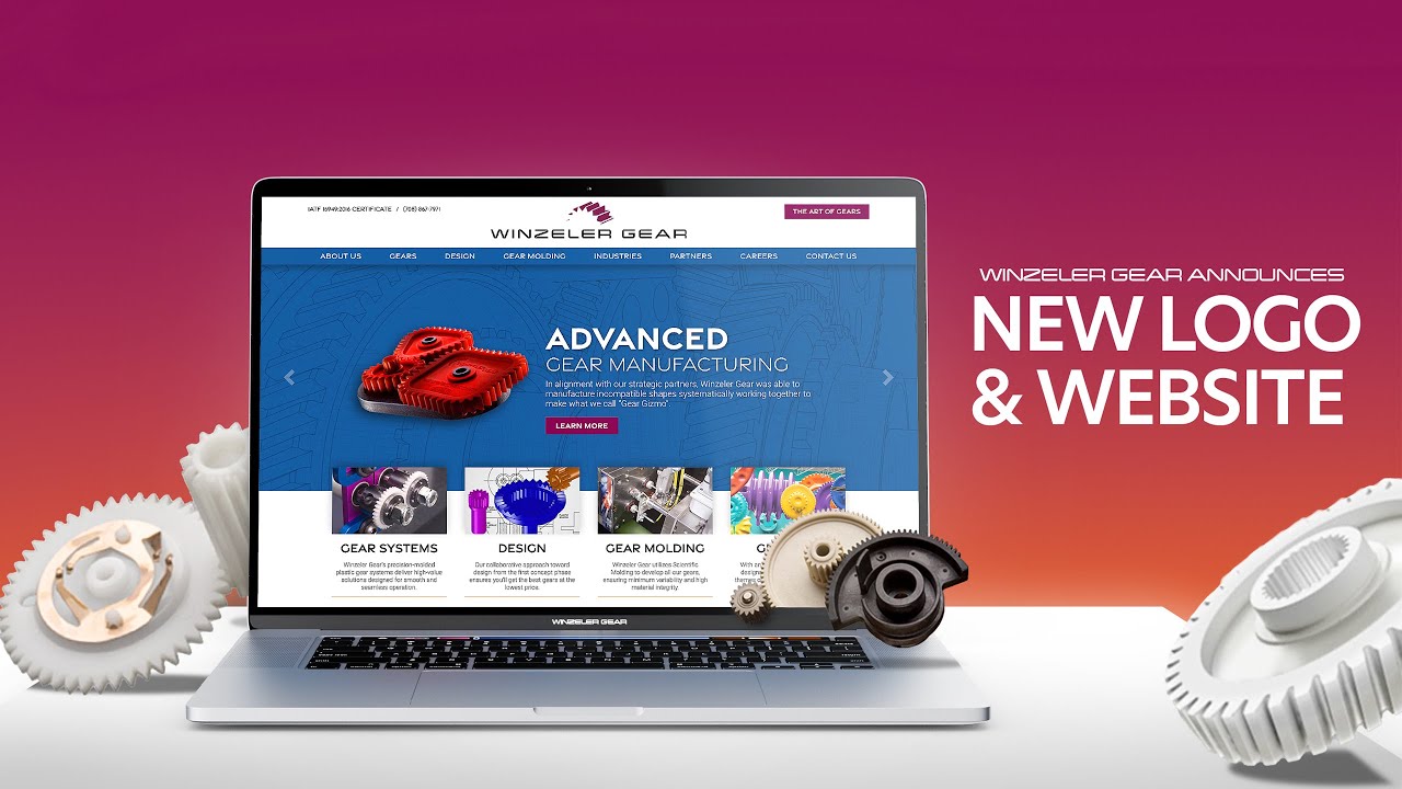 Winzeler Gear Announces New Logo & Website - YouTube