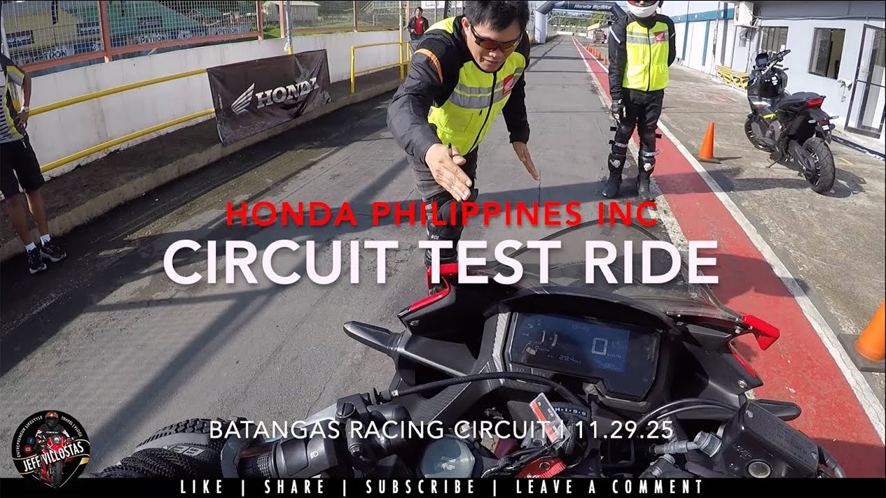 Honda Circuit Test Ride in BRC - YouTube