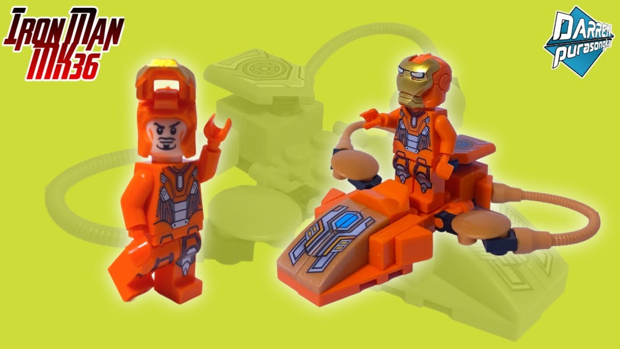 Iron Man MK36 lego marvel avengers - review lego unboxing lego ...