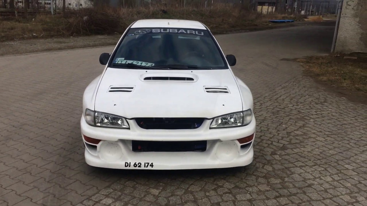 Subaru Impreza wide body STI 4,44 gc8 22b body kit poszerzona wrc - YouTube