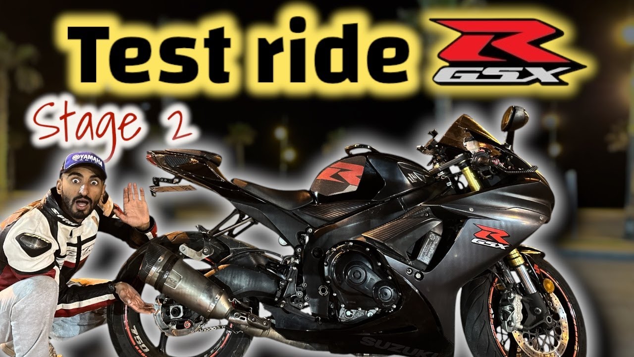BLAN 23 : test ride suzuki G-SXR 750 2016 stage 2 - YouTube