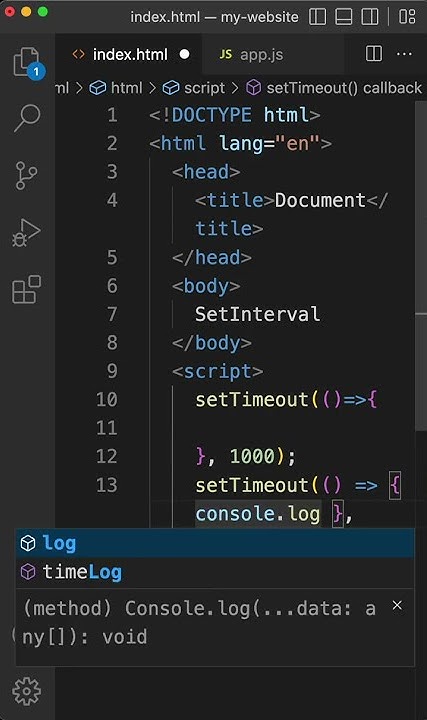 Faster Settimeout For Beginners Settimeout Vscode Javascript Shorts Beginners