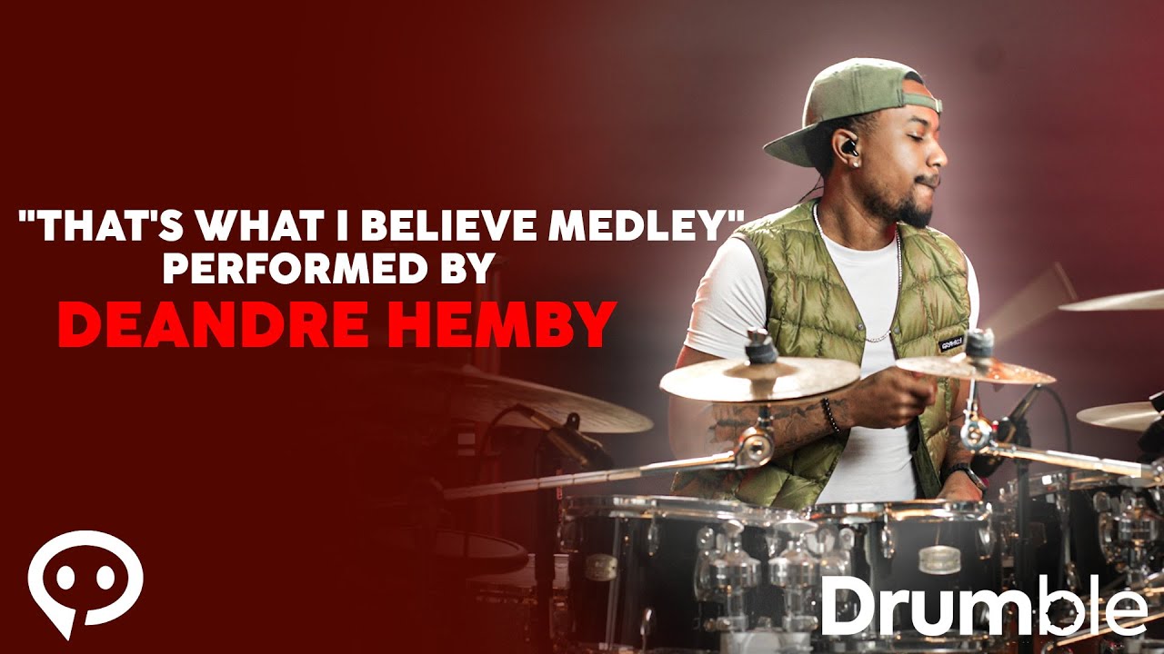 Donnie McClurkin's Drummer Covers "That's What I Believe Medley ...